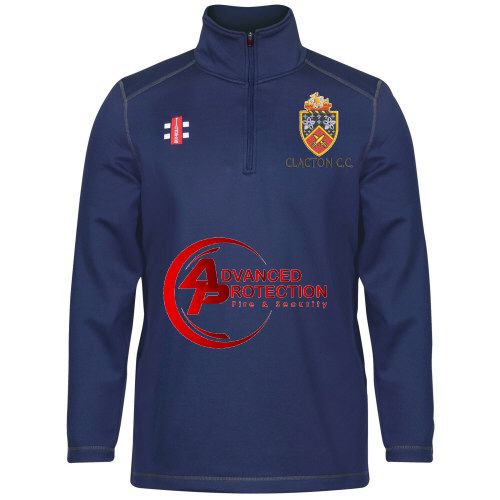 Gray-Nicolls Clacton CC GN Navy Storm Fleece Jnr | Owzat-Cricket.co.uk