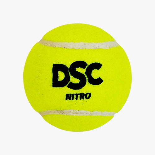 DSC Nitro Heavy Tennis Ball - Yellow | Owzat-Cricket.co.uk