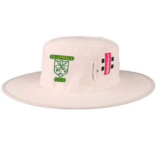 Gray-Nicolls Glapwell CC GN Cricket Sun Hat | Owzat-Cricket.co.uk