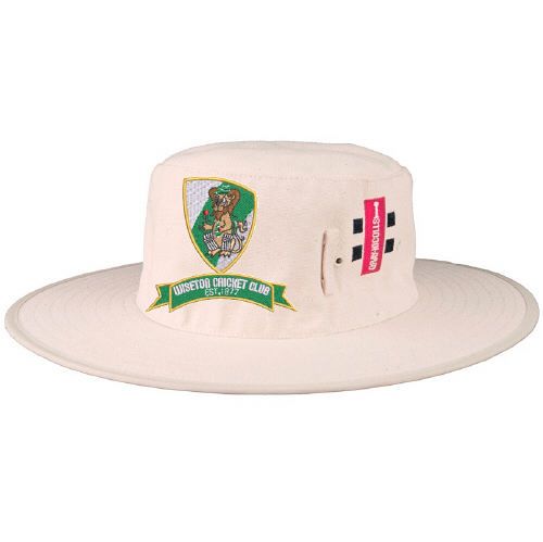Gray-Nicolls Wiseton CC GN Wide Brim Sun Hat | Owzat-Cricket.co.uk
