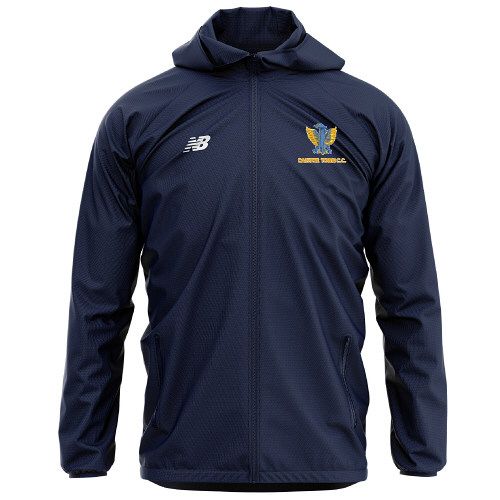 Caistor Cricket Club New Balance Rain Jacket Navy Jnr | Owzat-Cricket.co.uk