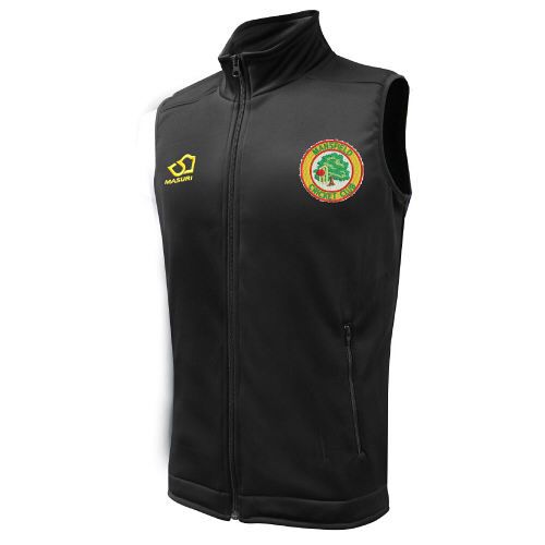 Mansfield CC Masuri Cricket Gilet Black Jnr | Owzat-Cricket.co.uk